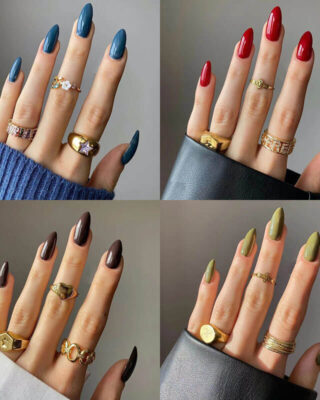 12Types Solid Color Fake Nails Bulk